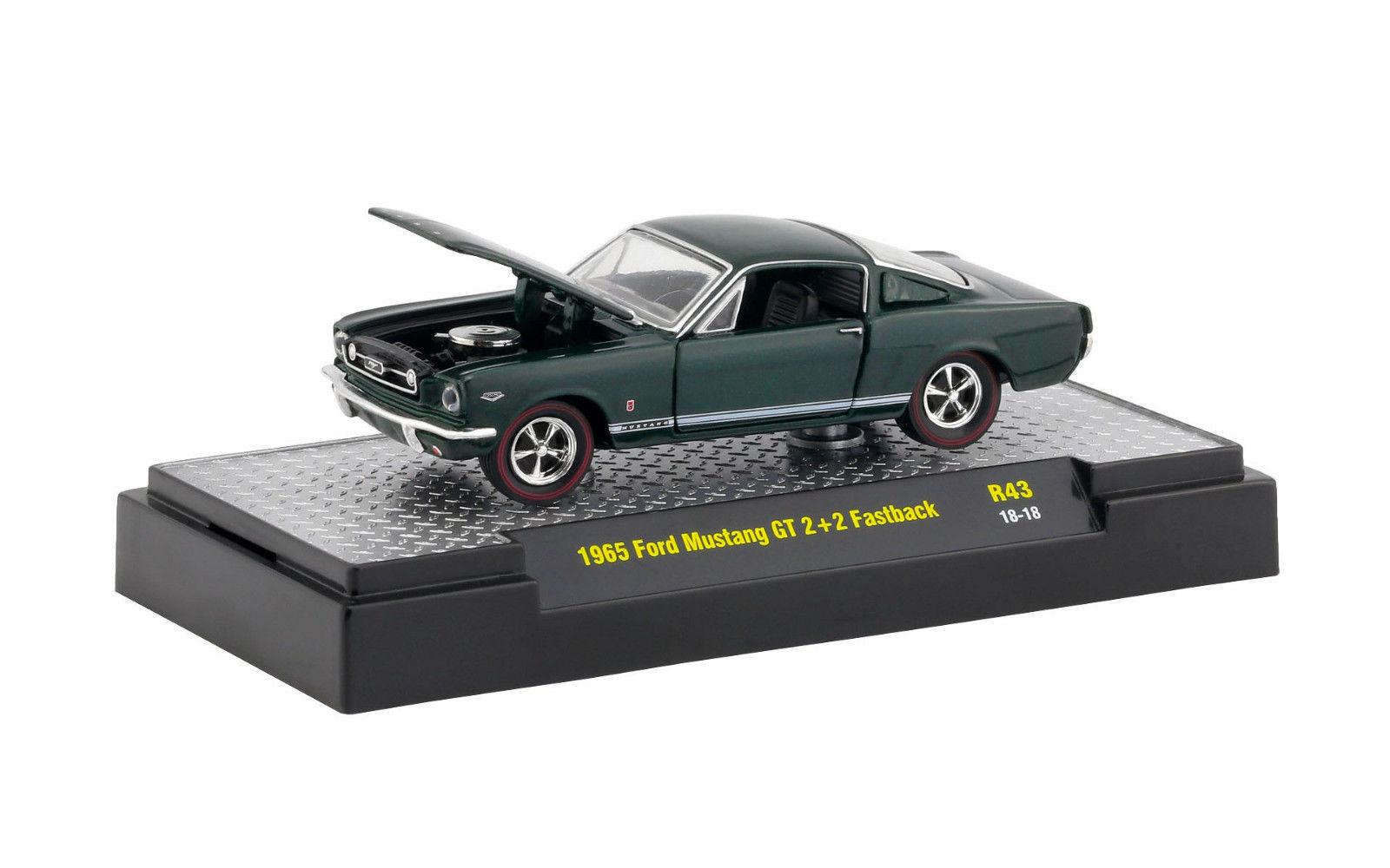M2 Machines 1965 Ford Mustang GT 2+2 Fastback