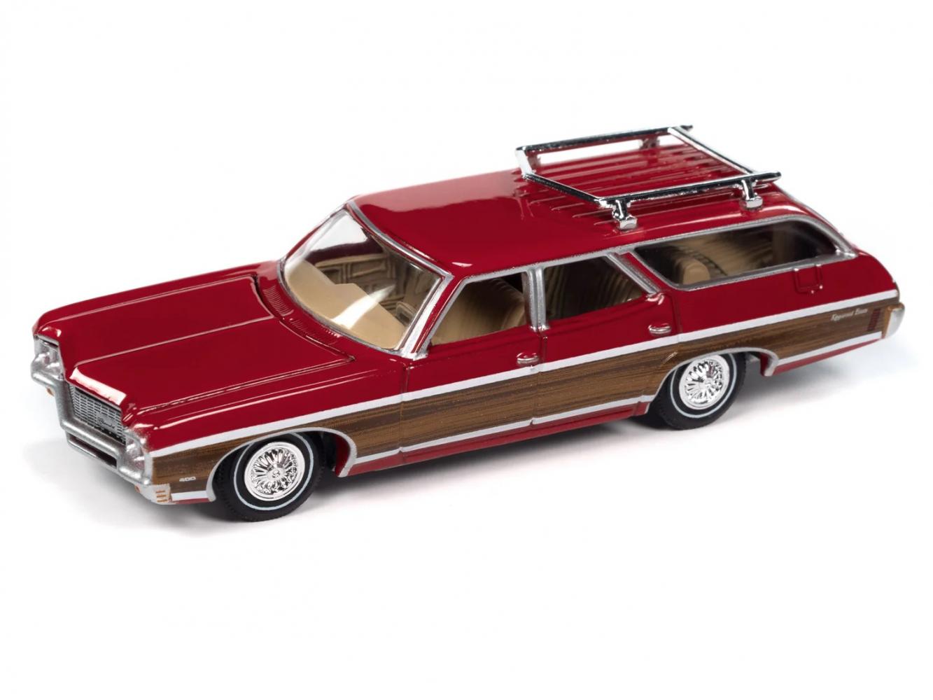 Auto World 1970 Chevy Kingswood Cranberry Red