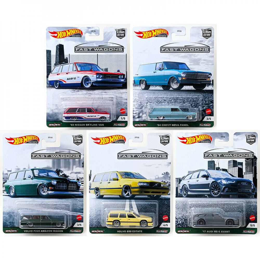 Hot Wheels Premium Car Culture Fast Wagons
