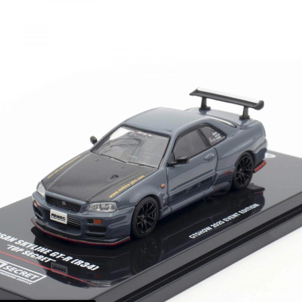 INNO64 Nissan Skyline GT-R R34 Top Secret GTShow 2025 Event Edition